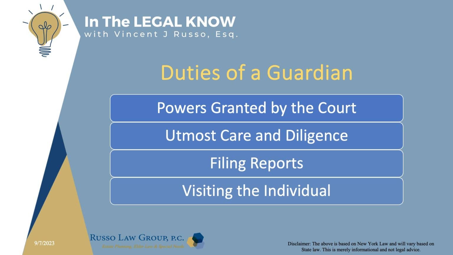 What Happens to Me If I Can’t Manage My Affairs? - Russo Law Group