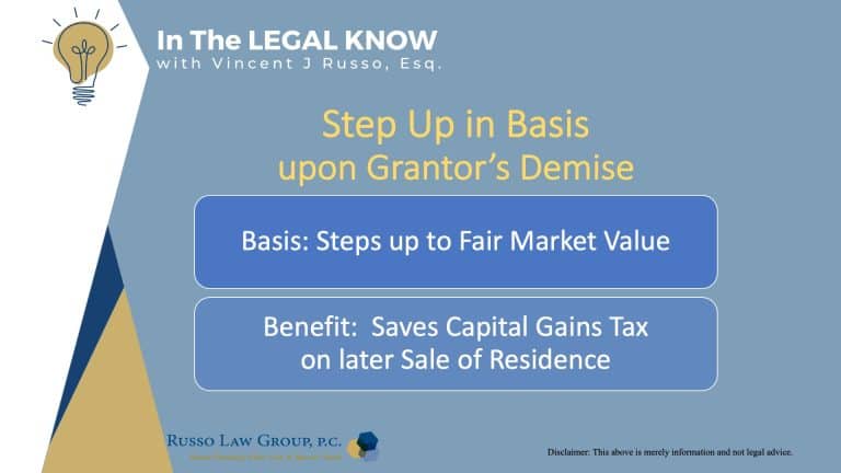 Sale of Life Estate Property Before Death | Step Up In Basis